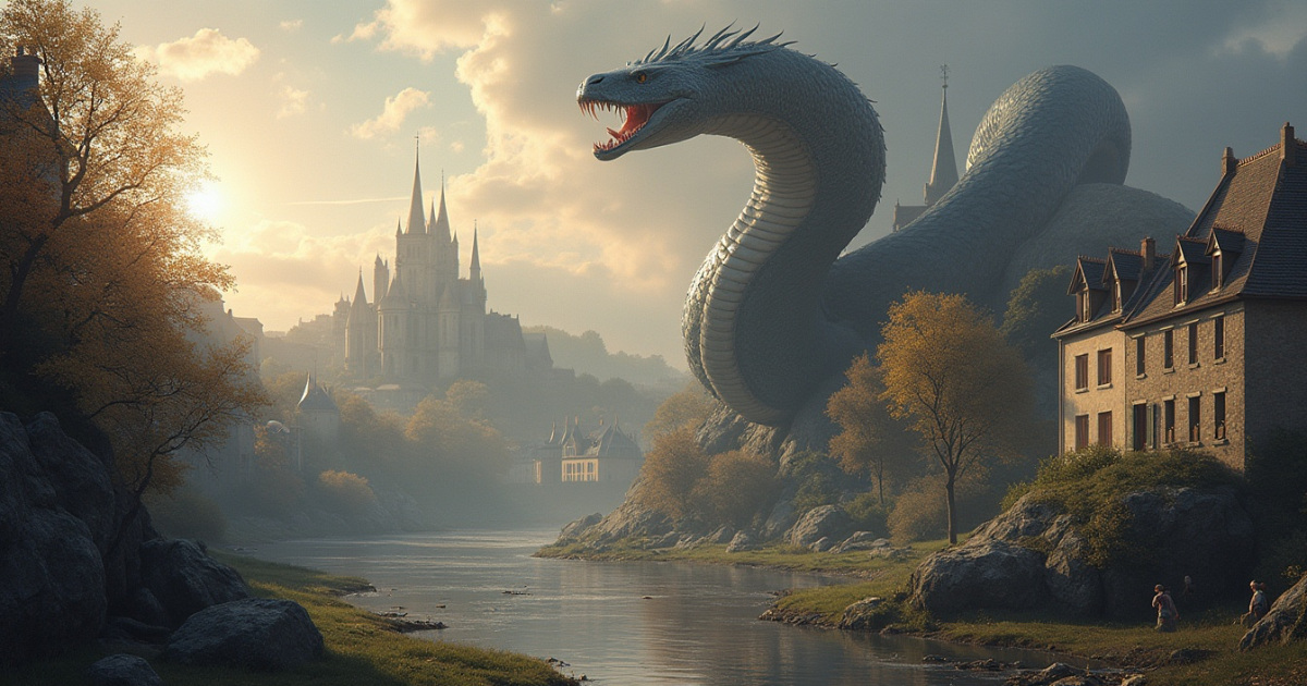 Bretagne : la légende du serpent de Saint-Georges à Rennes